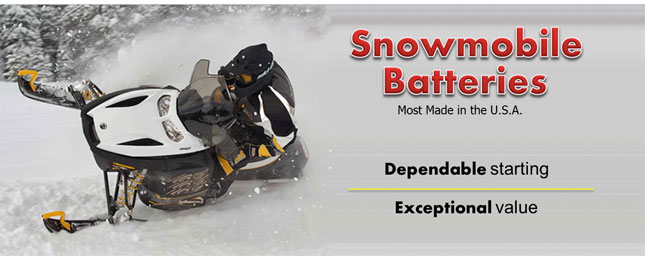 Snowmobile Batteries | Snowmobile Battery for Sale