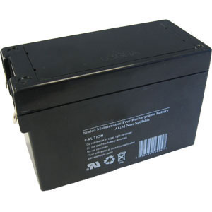 12 Volt, 2.5 Ah Sealed Lead Acid Rechargeable Battery