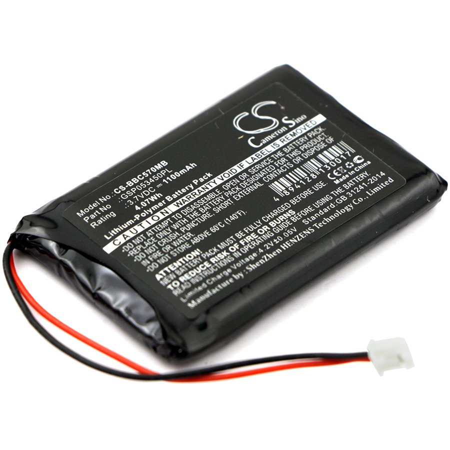 Replacement Babyalarm GSP053450PL Baby Monitor Battery (3.7V, 1.1Ah, Li ...