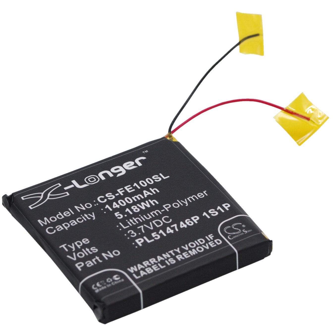 Replacement Fiio E10 Audio Amplifier Battery | Battery Mart