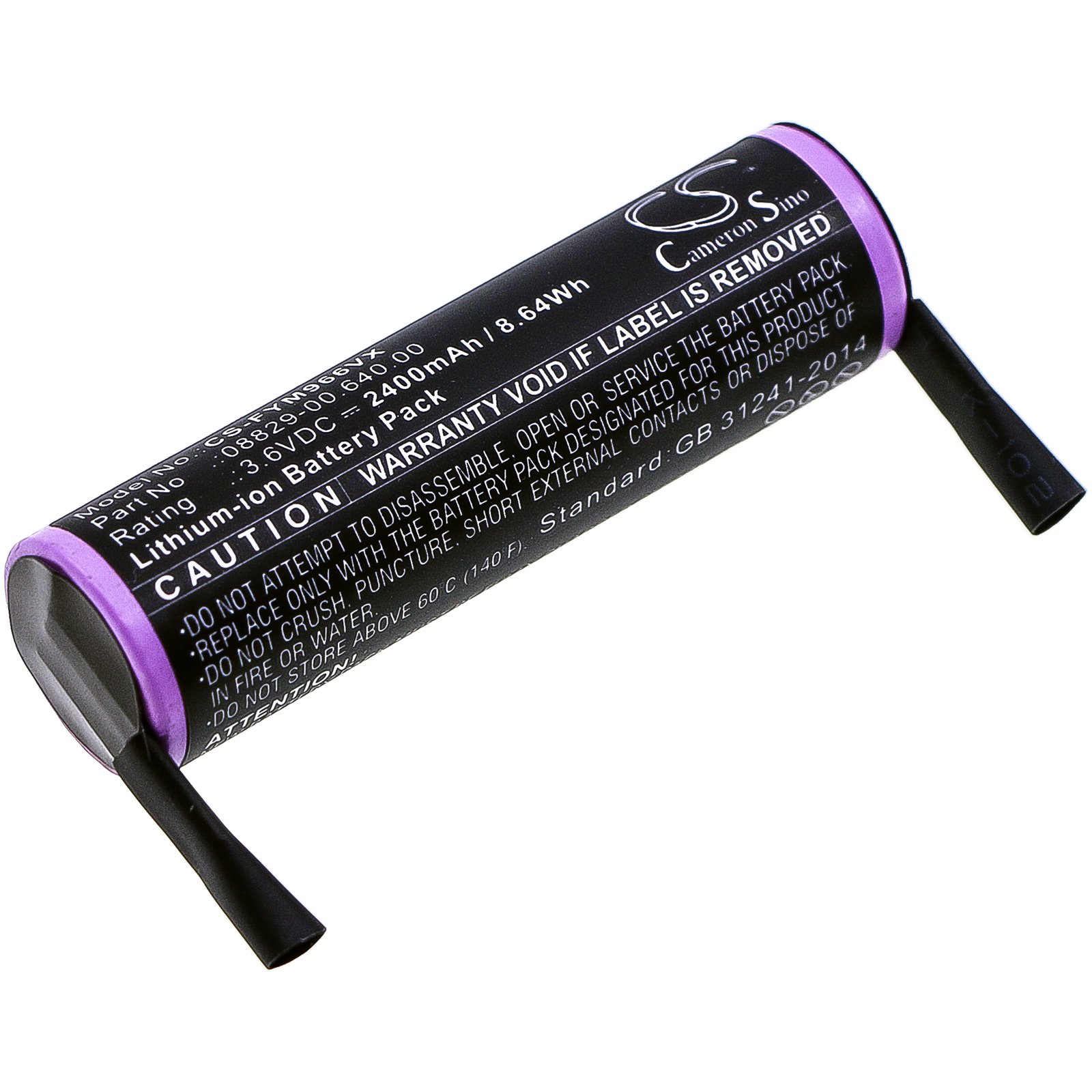 Replacement Flymo Lawn & Garden Tool Battery (3.6 Volt, 2.4Ah, Li-Ion ...