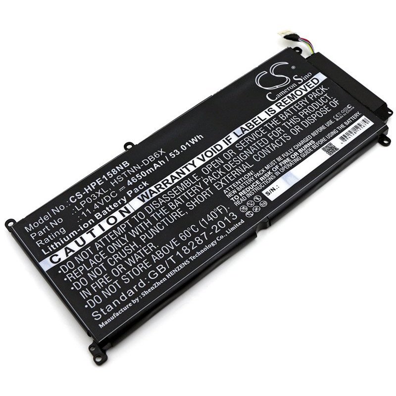 Replacement HP LP03XL, HSTNN-DB6X Laptop Battery | Battery Mart