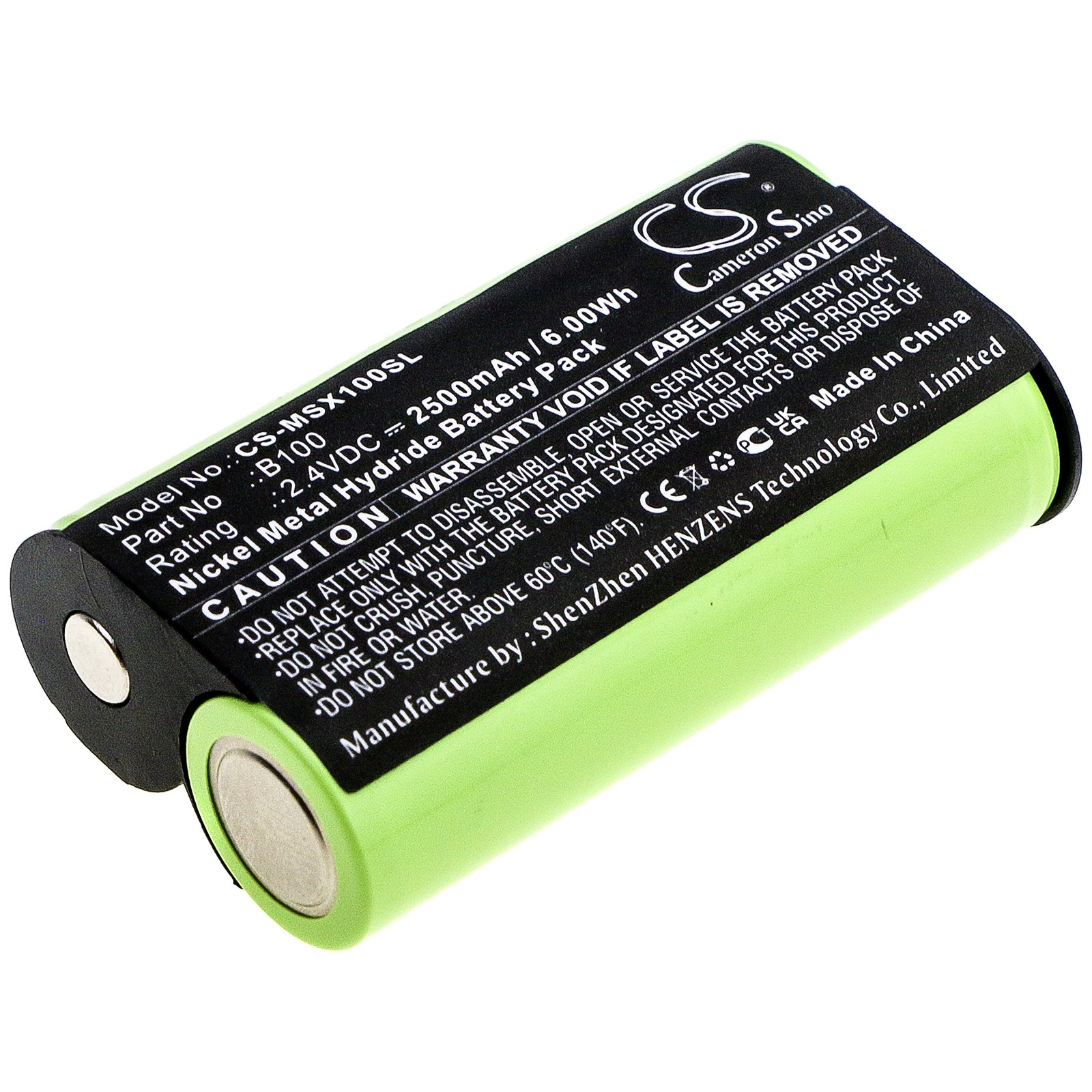 Replacement Microsoft Xbox One Wireless Controller Battery (2.4V, 2.5Ah, NiMH) | Battery Mart