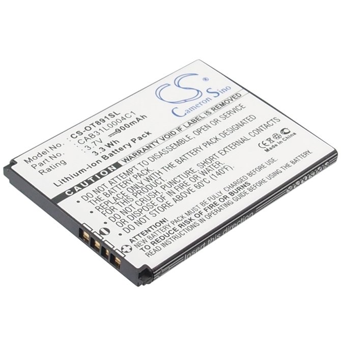 Replacement Alcatel CAB31L0004C1 Cell Phone Battery | Battery Mart