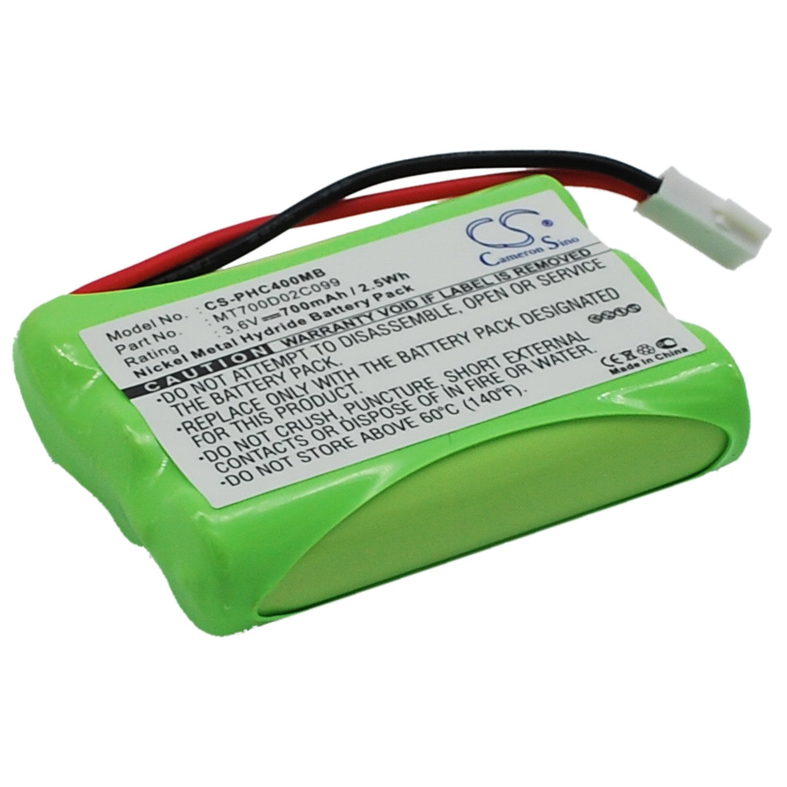 Replacement Philips MT700D02C099 Baby Monitor Battery (3.6V, 0.7Ah ...