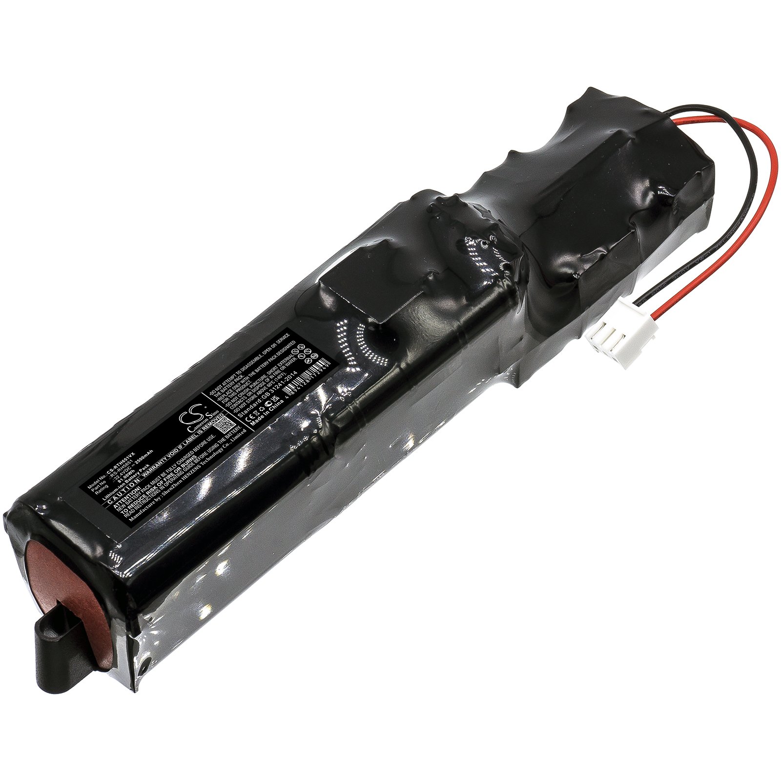 Replacement Rowenta RS-RH5651 Vacuum Battery (32.4V, 2.5Ah, Li-Ion ...