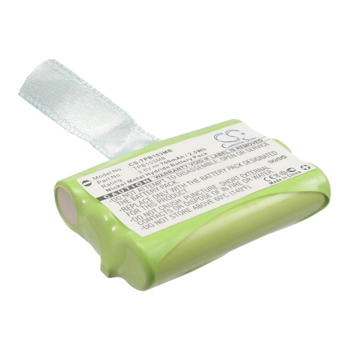 Replacement Topcom TPB103MB Baby Monitor Battery (3.6V, 0.7Ah, NiMH ...