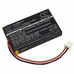 Replacement Uniden YK553759 Baby Monitor Battery (3.7V, 1.3Ah, Li-Poly ...