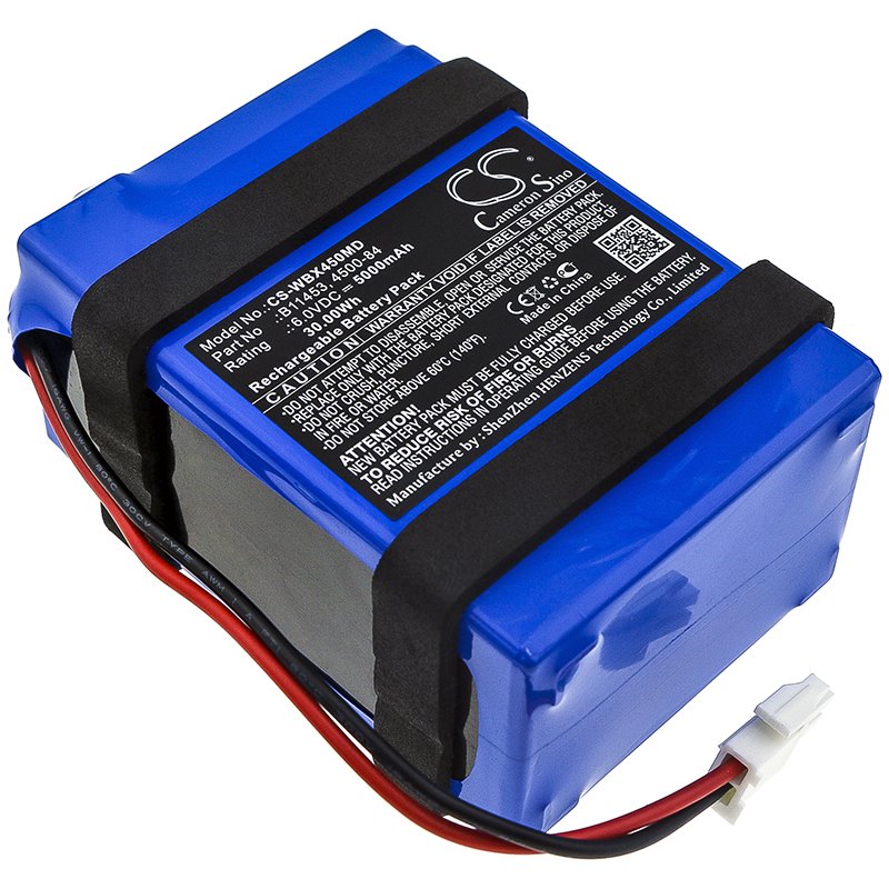 Replacement Welch Allyn 4500-84, B11453 Medical Battery (6V, 5.0Ah, SLA ...