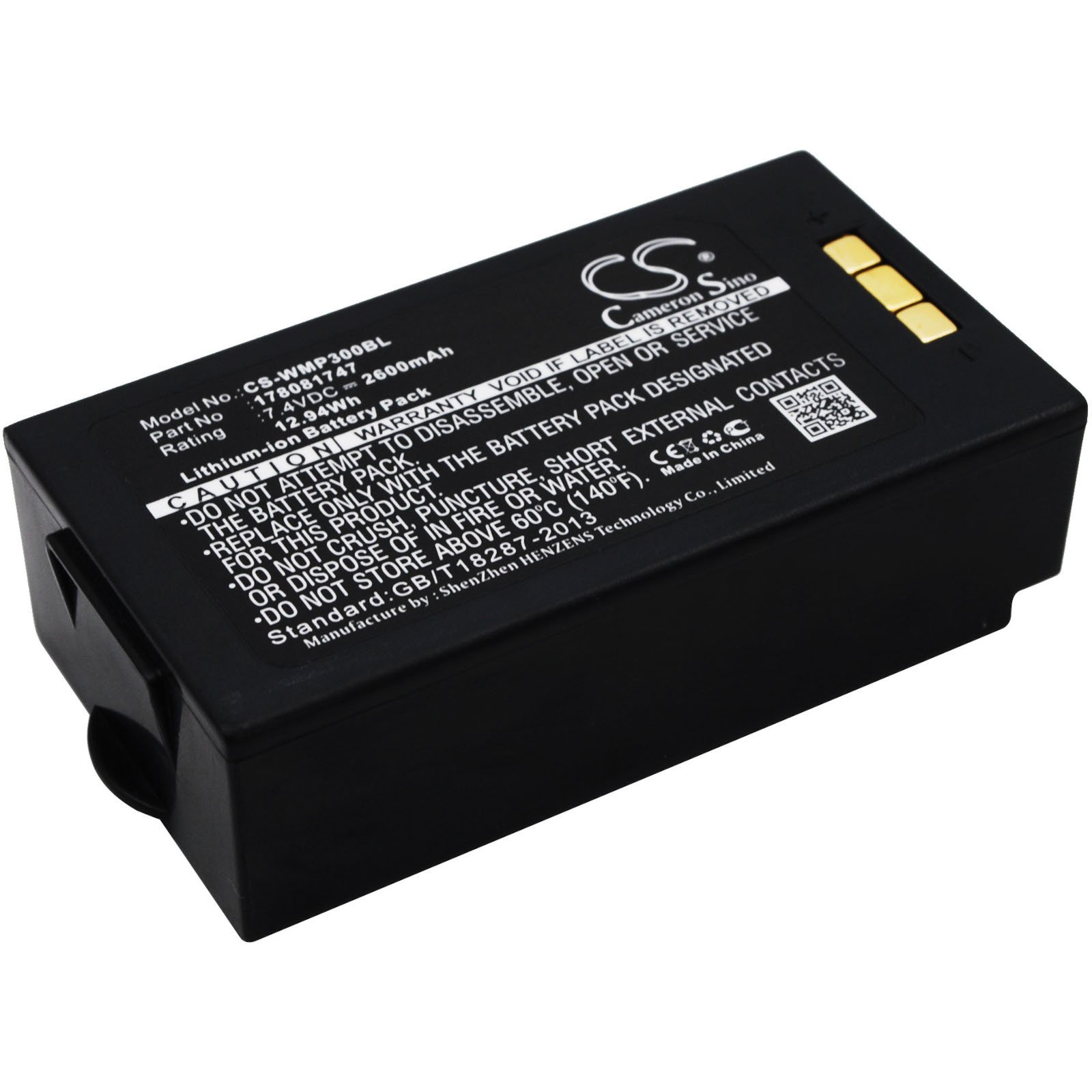 Replacement MobiWire MobiPrint 3 Credit Card Reader Battery | Battery Mart