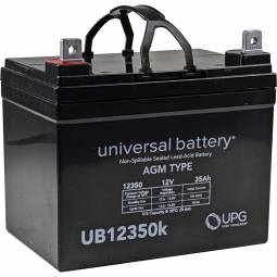 12 Volt 35 Ah AGM Sealed Lead Acid Rechargeable Battery