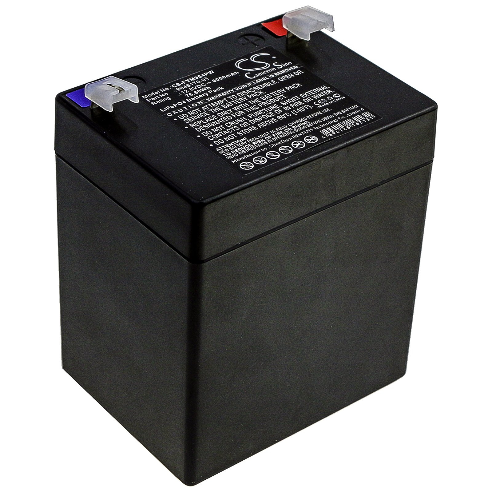 Replacement Flymo 9648170-01 Lawn Mower Battery (12.8 Volt, 6.0 Ah ...