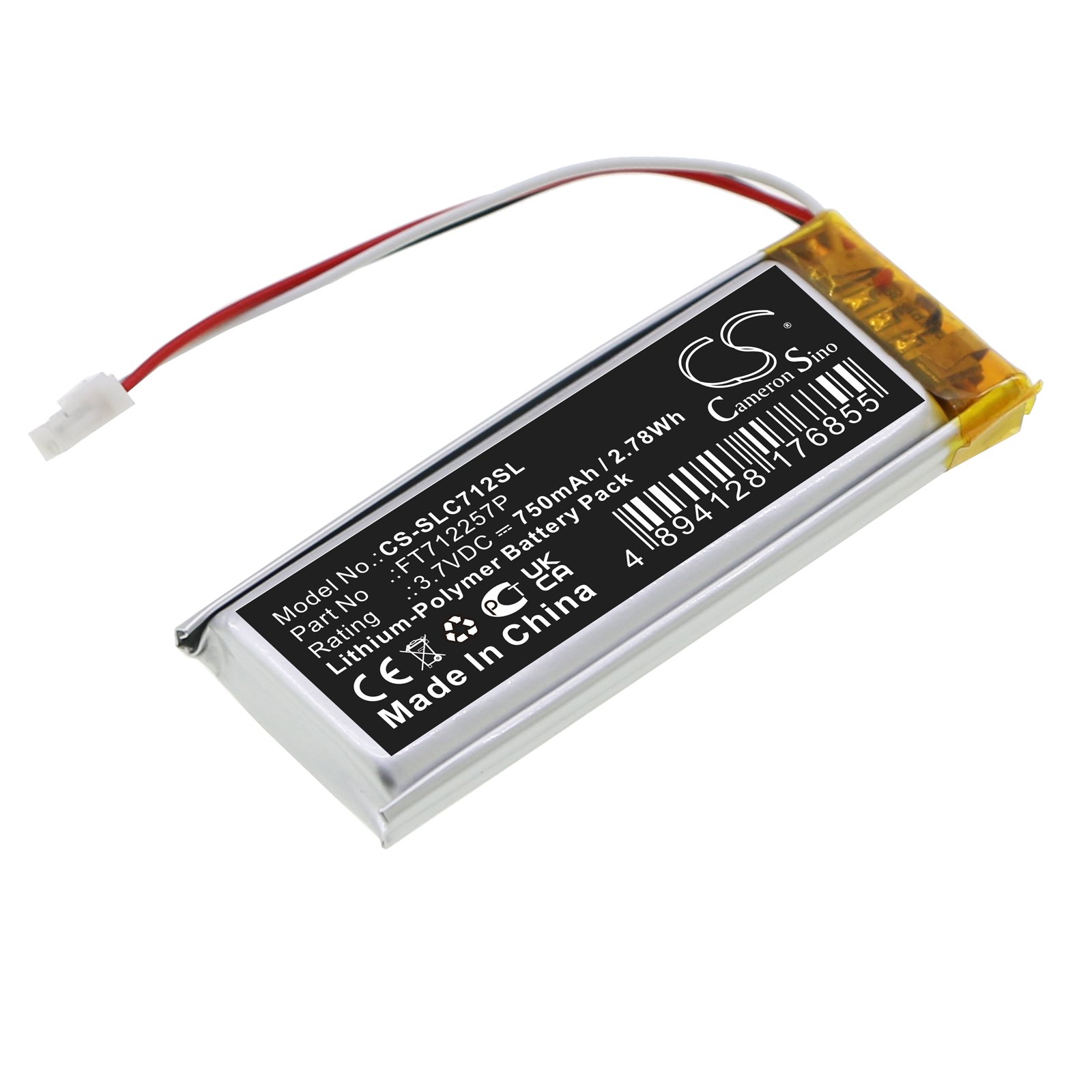 Replacement SteelSeries Nimbus Controller Battery (3.7 Volt, 0.8 Ah, Li ...