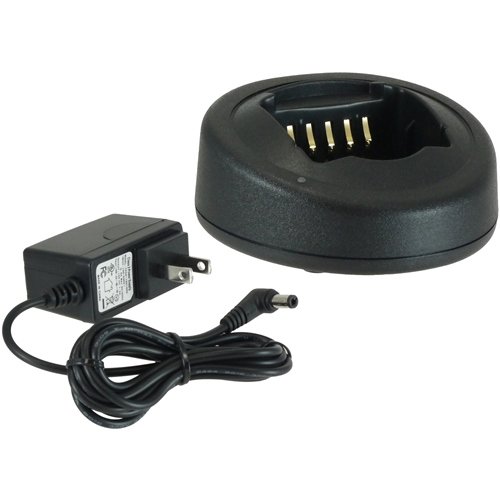 Endura Low Profile Single Unit Two-Way Radio Charger for Kenwood NX200 / NX5200 / TK2180 ...