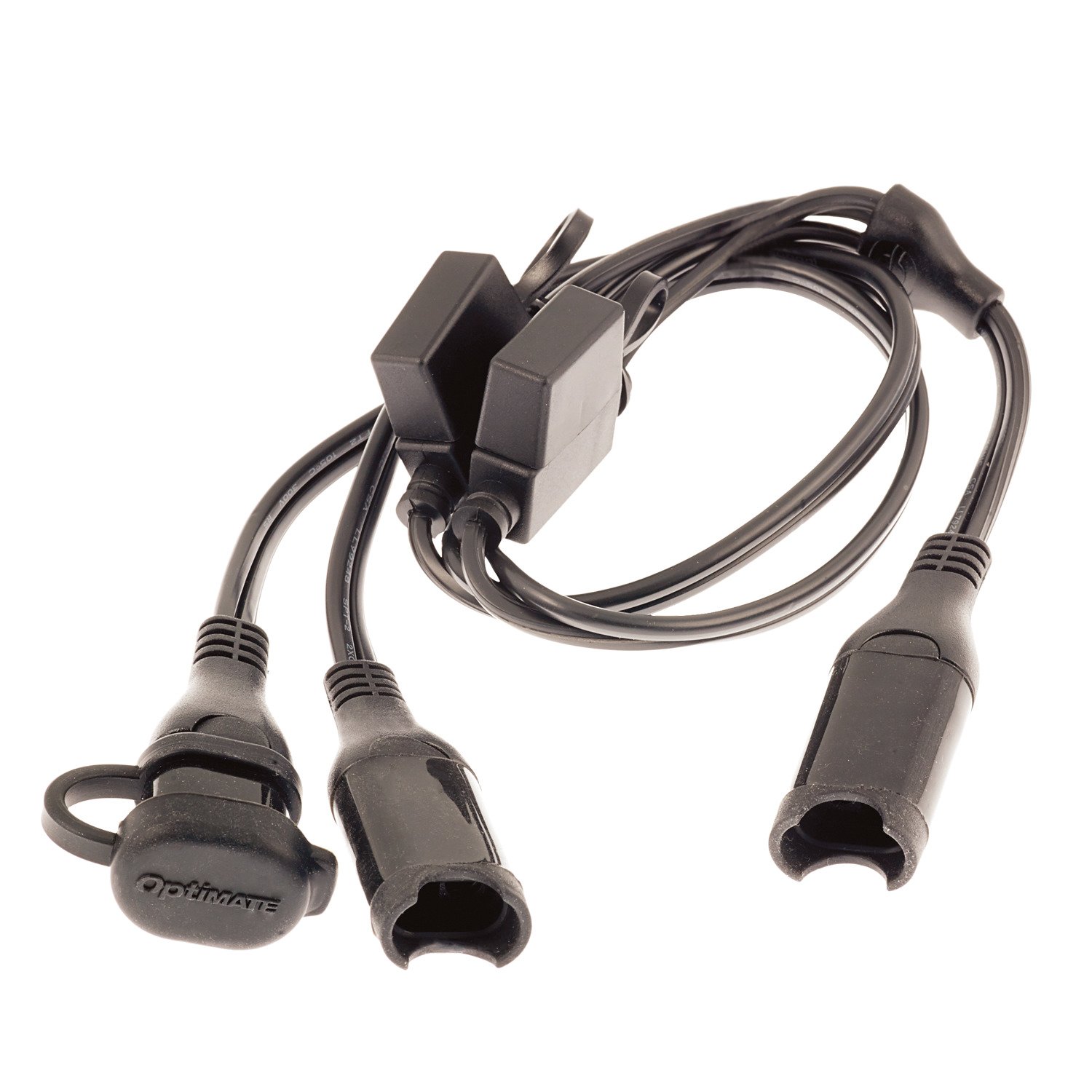 OptiMate CABLE O-05, Y-splitter, SAE in to 2 x Fused SAE out | Battery Mart