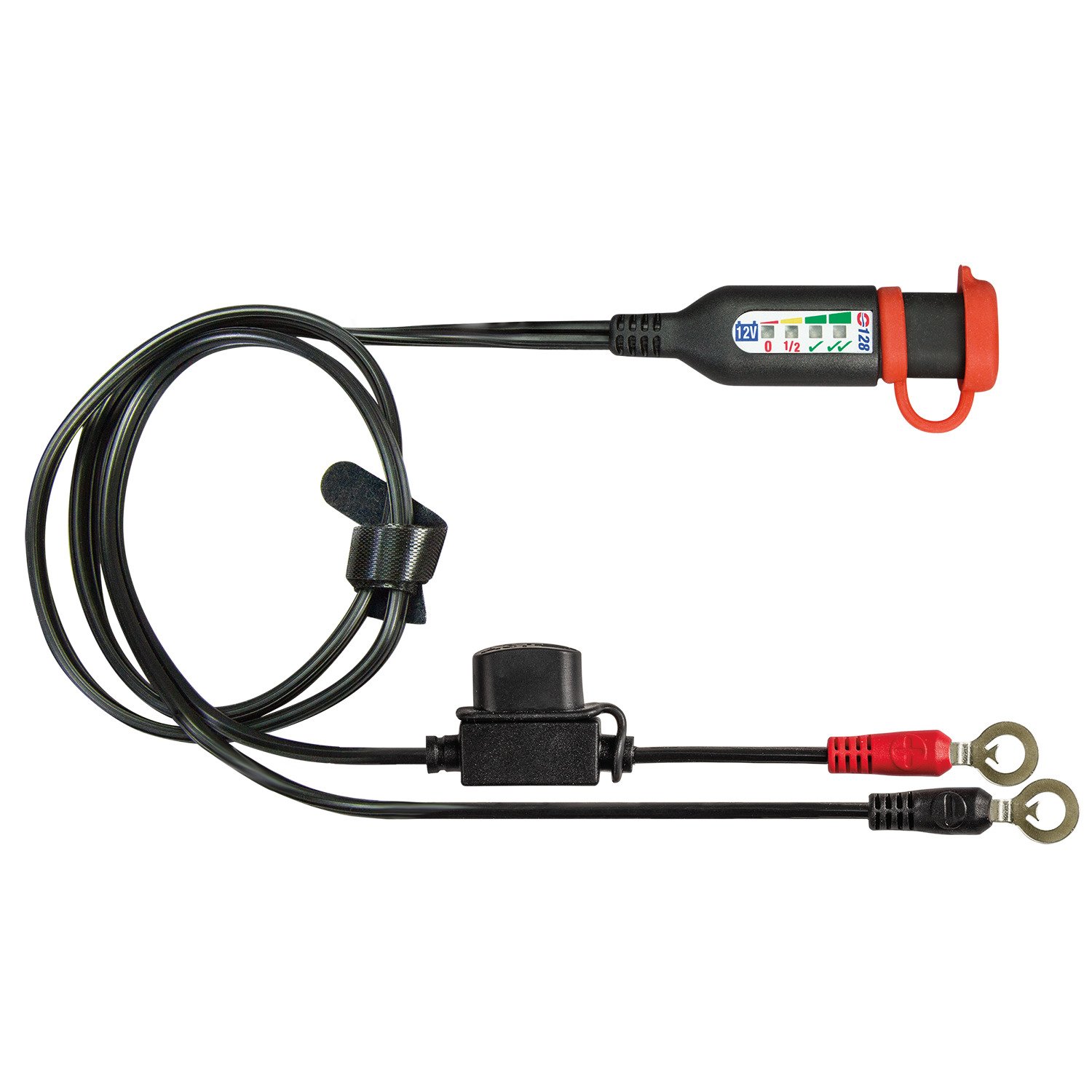 OptiMate MONITOR O-128, Permanent Battery Lead with Battery / charge ...