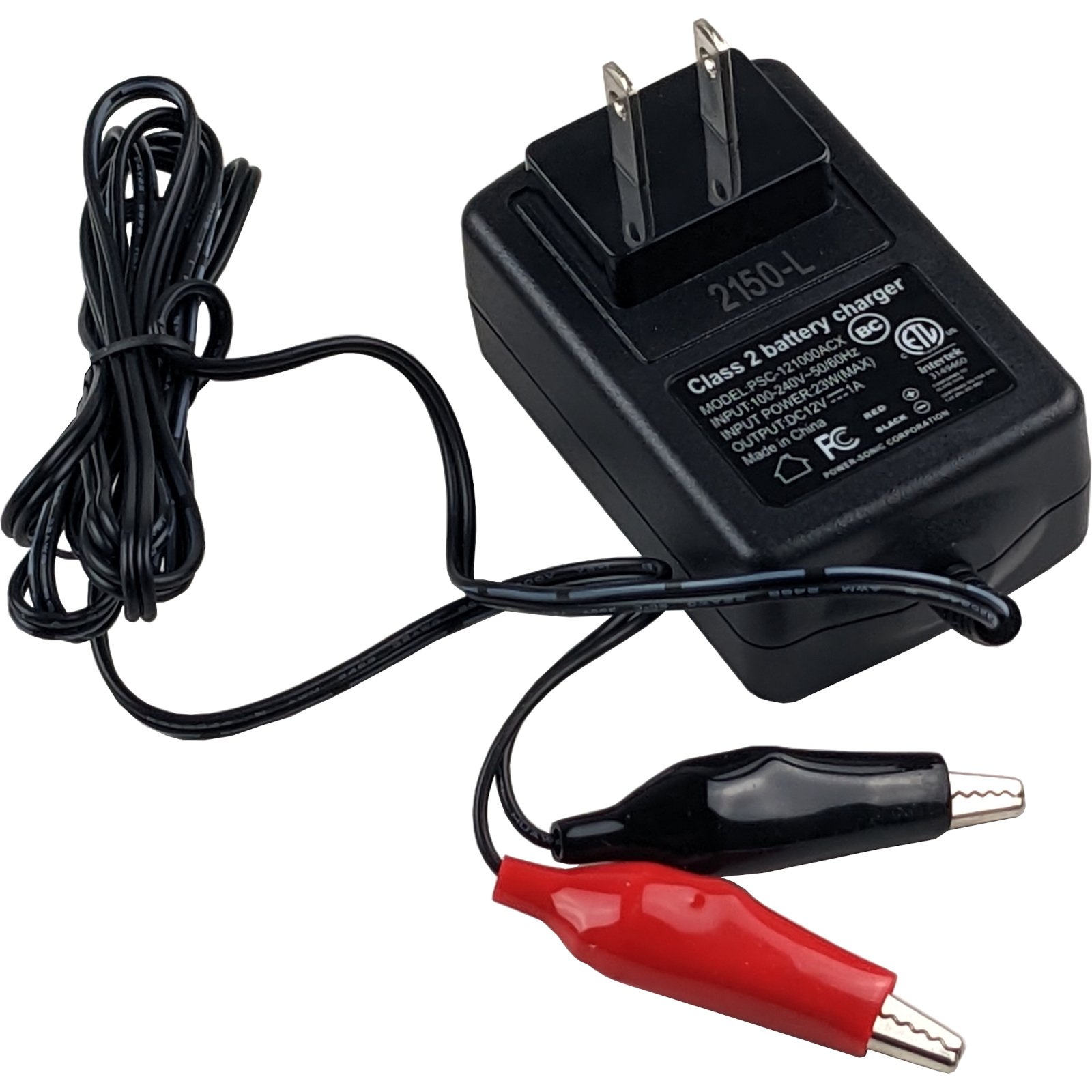 Power Sonic PSC-121000ACX 12 Volt, 1 Amp Battery Charger | Battery Mart