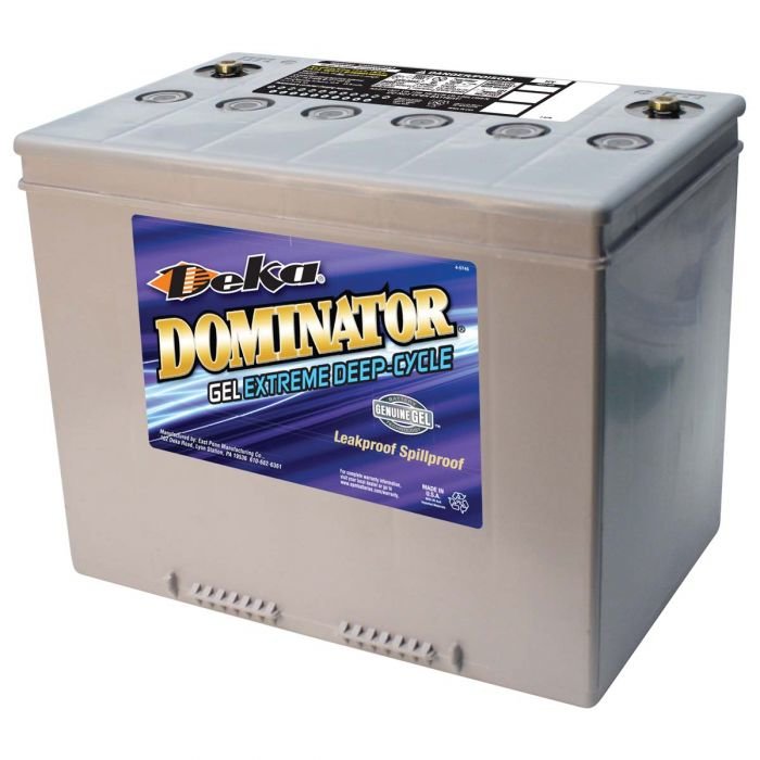 Deka Dominator 8G24SS Gel Battery, 12 Volt, 73.6 Ah | Battery Mart