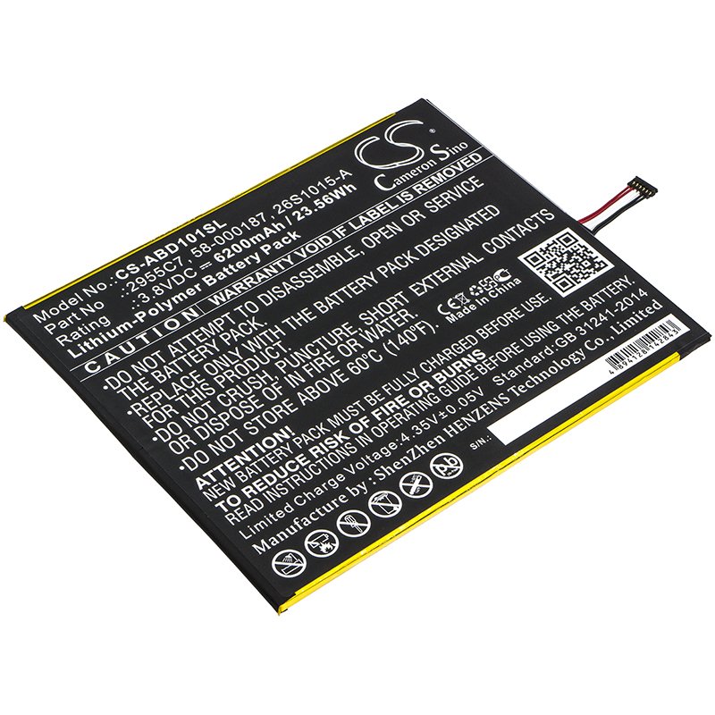 Replacement Amazon Kindle Fire HD 10.1 Tablet Battery | Battery Mart