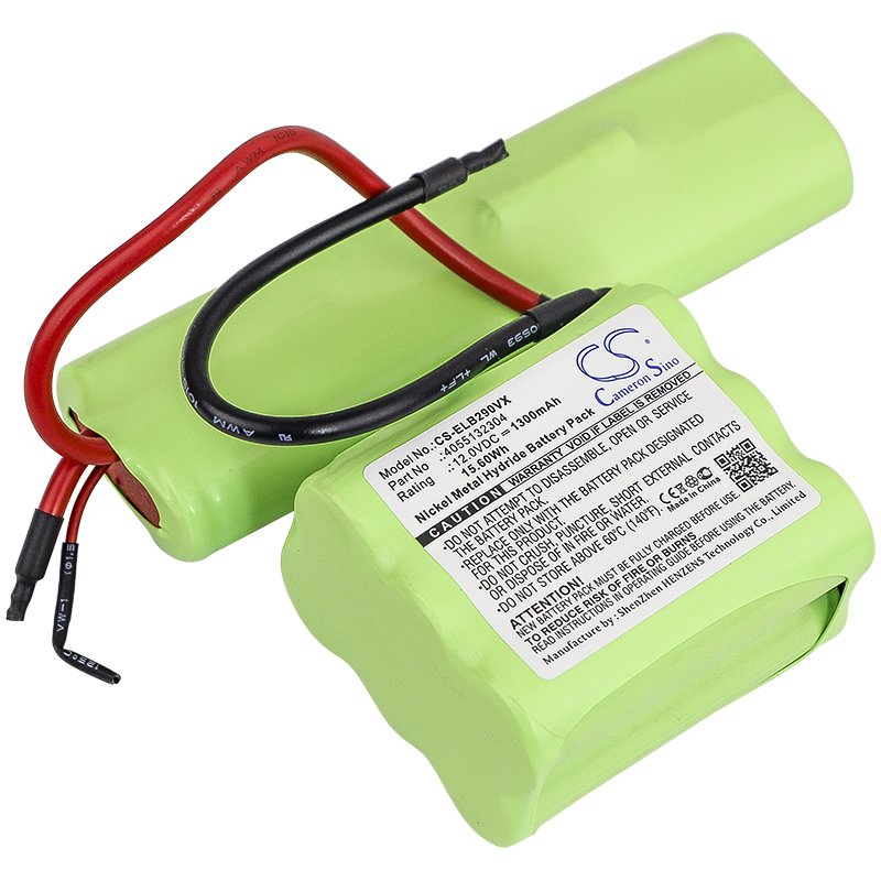 Replacement Electrolux 4055132304 Vacuum Battery (12 Volt, 1300 mAh ...