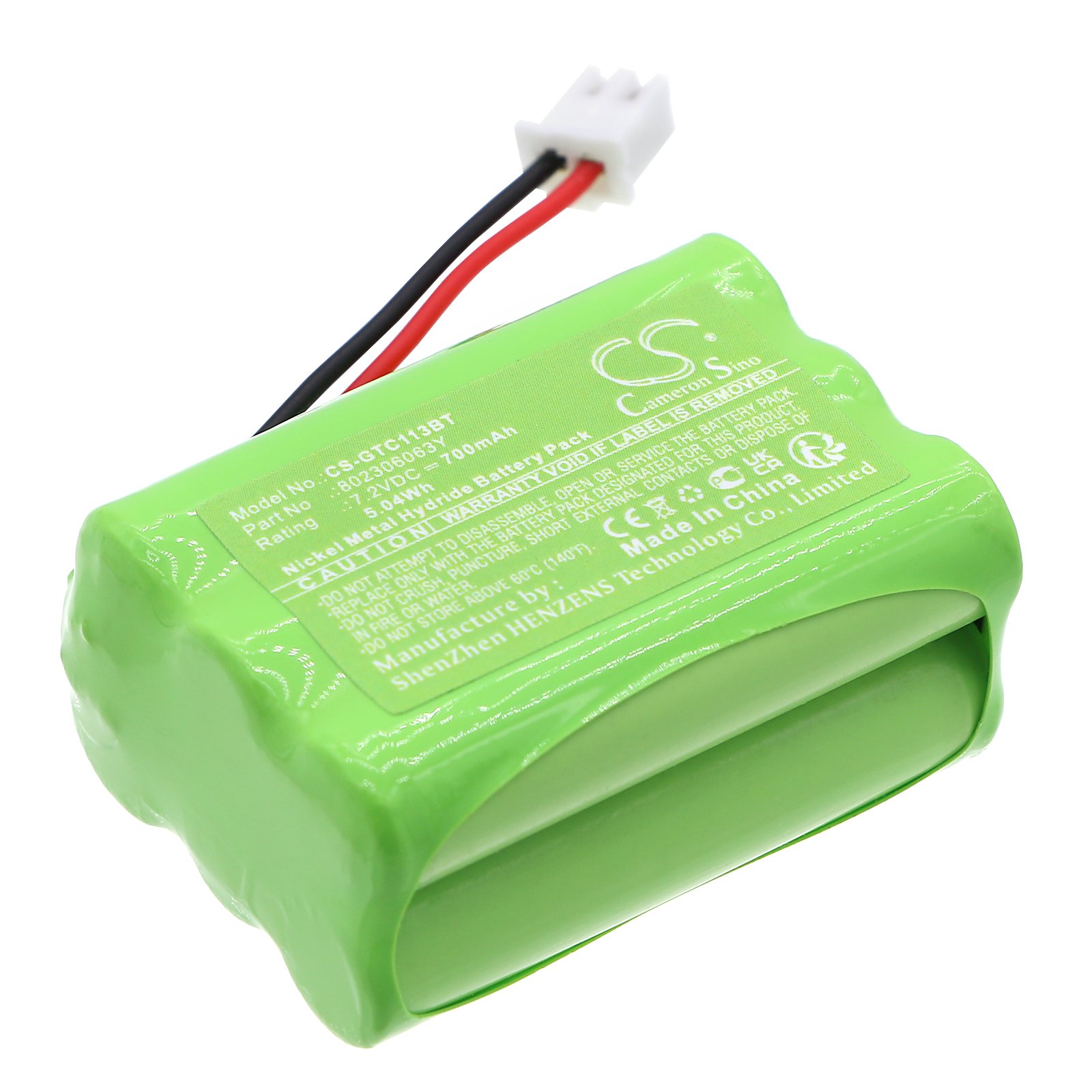 Replacement Guardsman 802306063Y Alarm System Battery (7.2 Volt, 700 ...