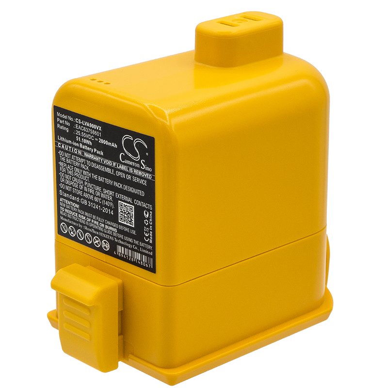 Replacement LG EAC63382201 Battery for CordZero A9 Vacuums | Battery Mart