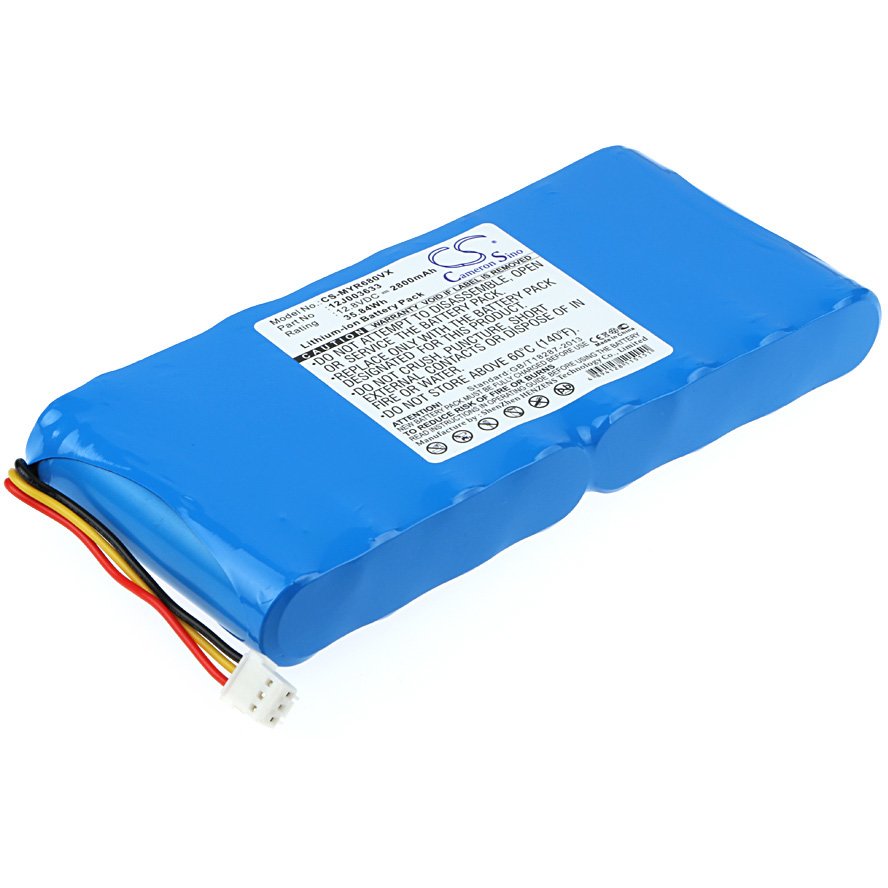 Replacement Moneual 12J003633 Vacuum Battery (12.8 Volt, 2800 mAh, Li ...
