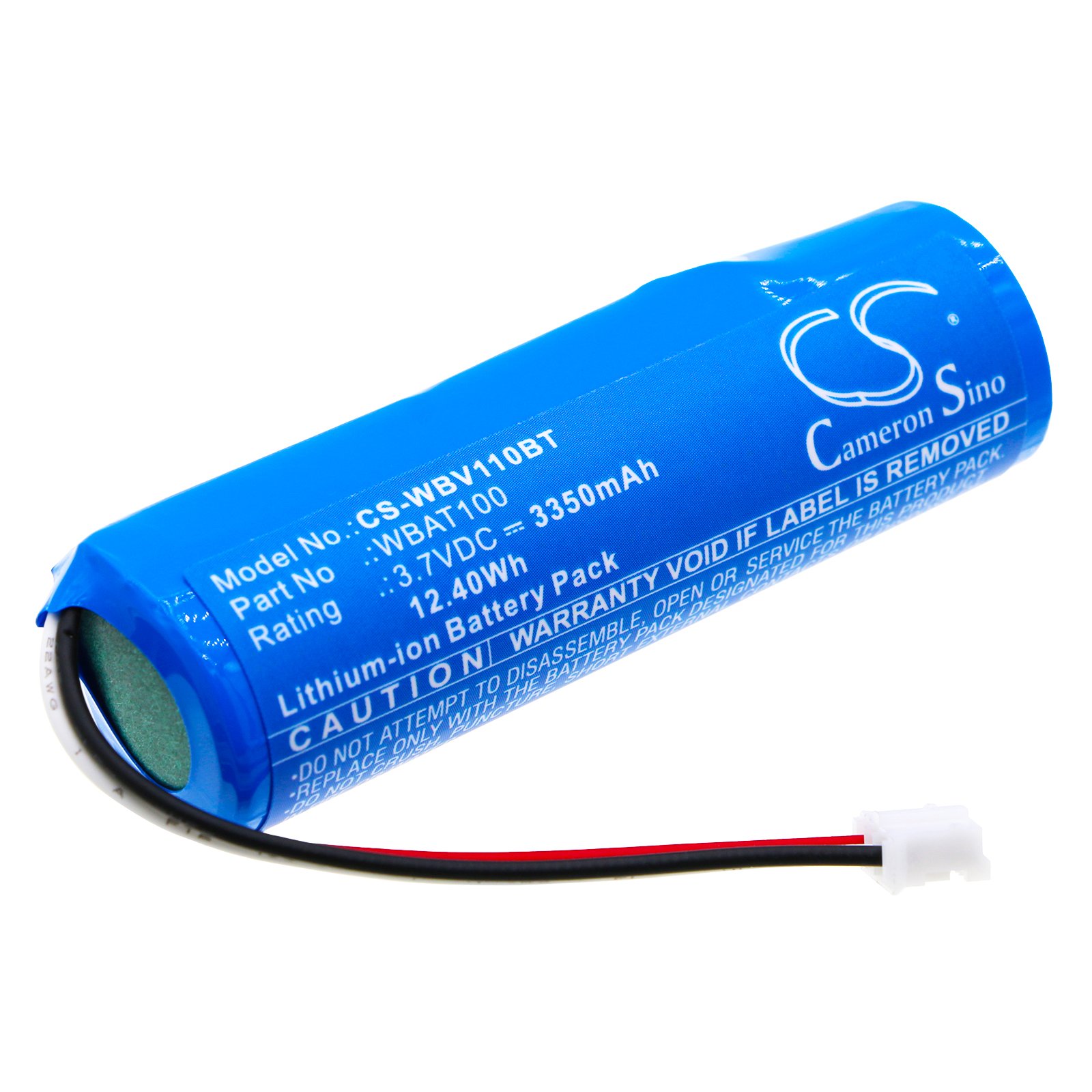 Replacement Videofied WBAT100 Alarm System Battery (3.7 Volt, 3350 mAh ...