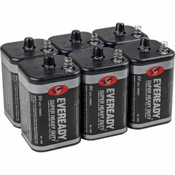 Eveready 1209 6 Pack | 6V Lantern Batteries | Battery Mart