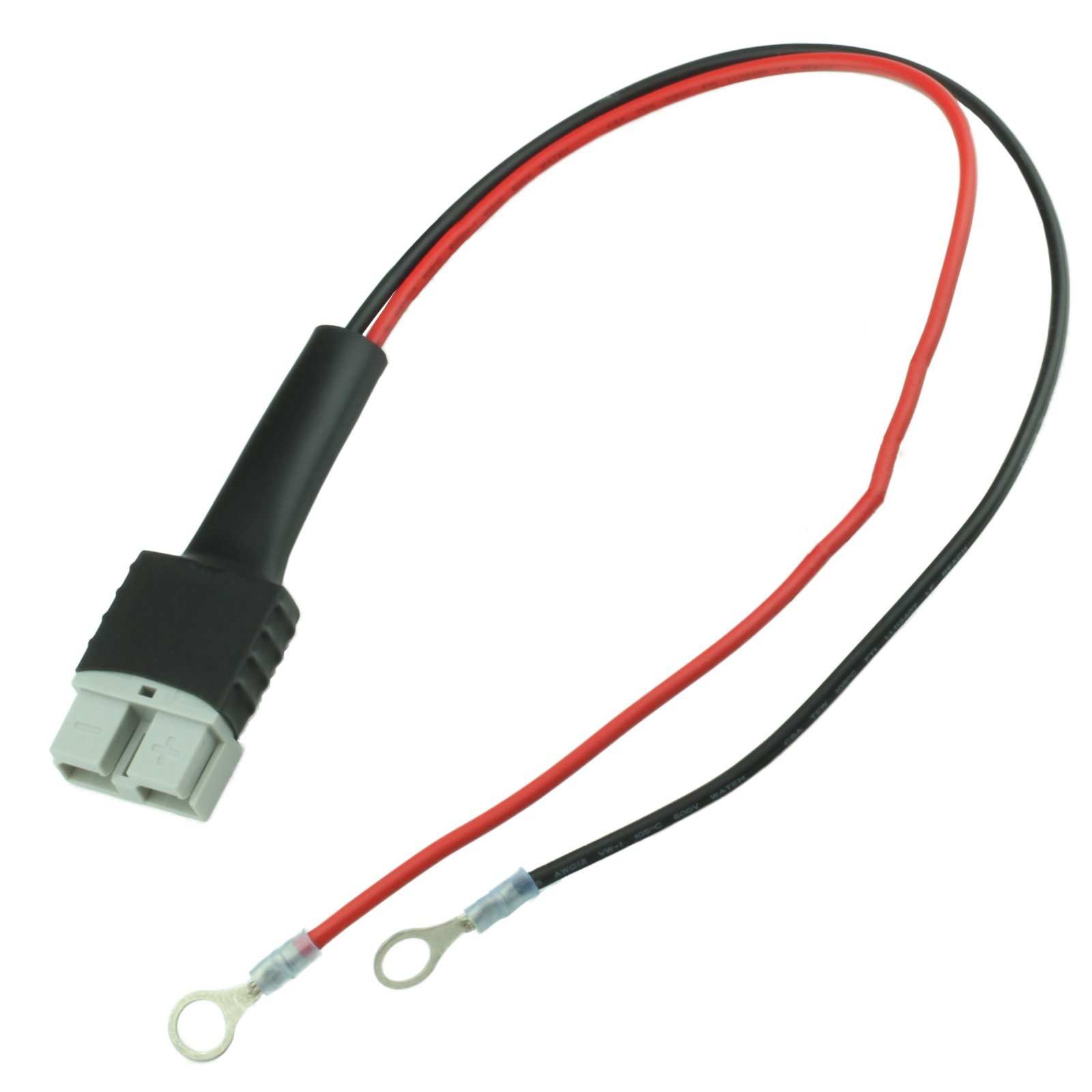 Ring Terminal Adapter with SB50 Gray Plug | Battery Mart