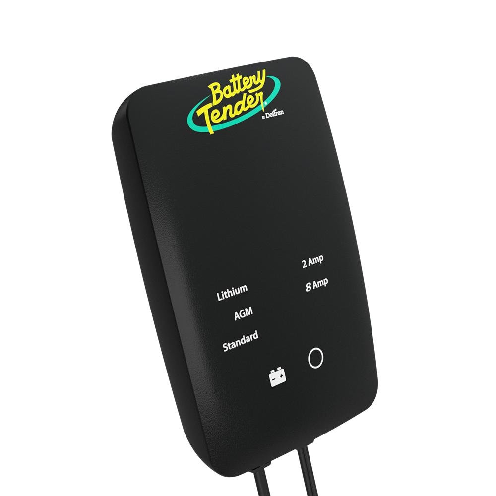 Battery Tender 12 Volt, 8/2 Amp Selectable Battery Charger & Maintainer ...