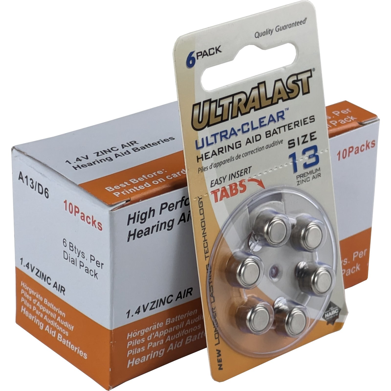 13 Hearing Aid Batteries