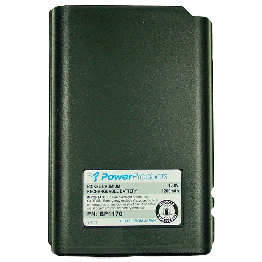 M/A-Com Monogram Series Replacement Two-Way Radio Battery (Long ...