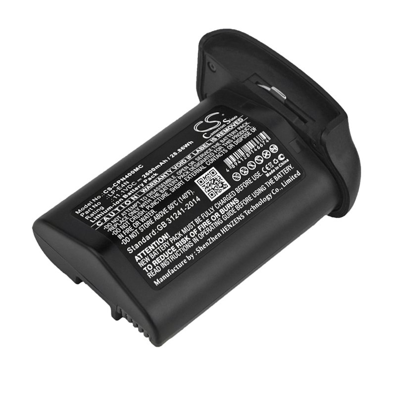 Replacement Canon LP-E4N Camera Battery (11.1 Volt, 2600 mAh, Li-Ion ...