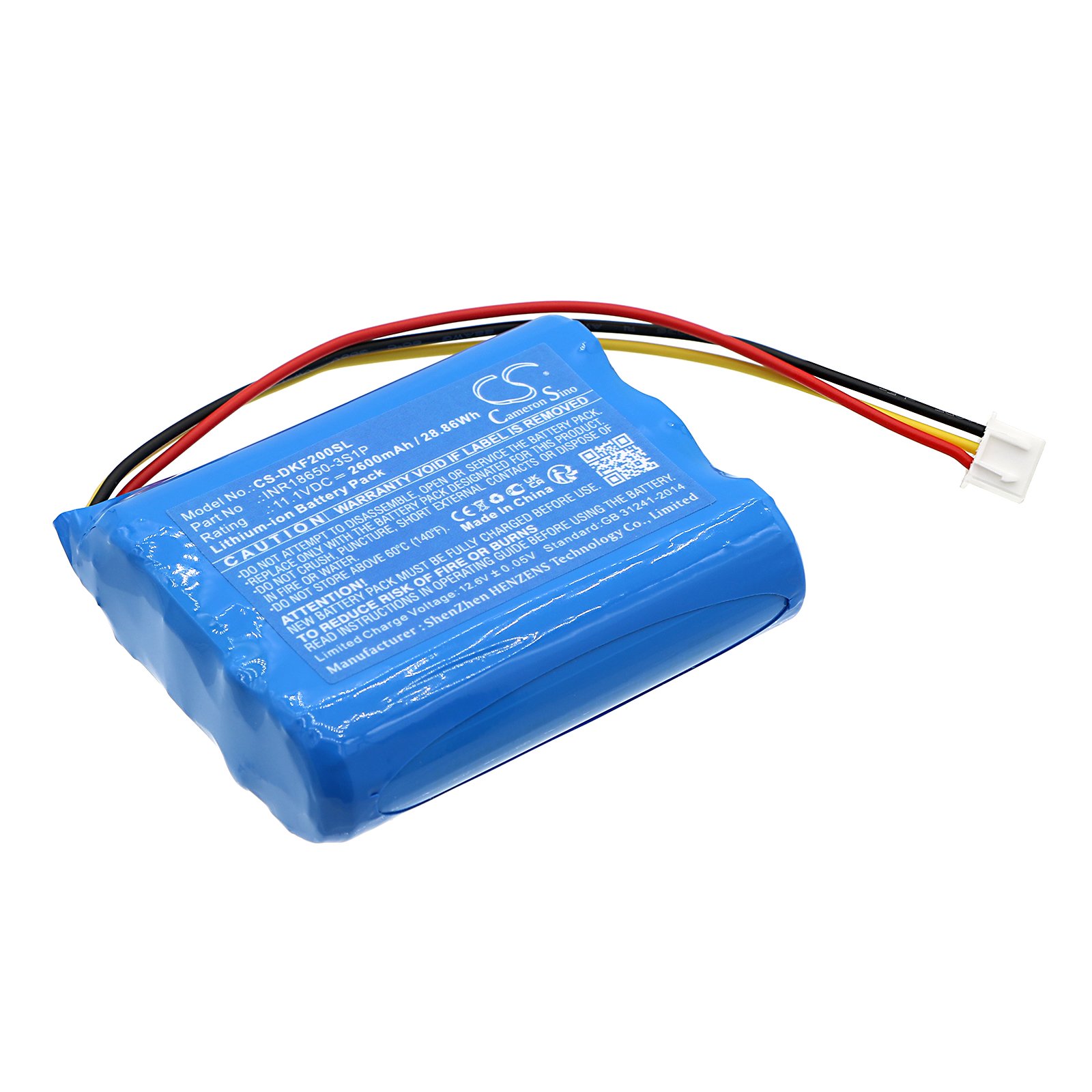 Replacement Dockin D Fine, D Fine 2, D Fine+ 2 Speaker Battery (11.1 ...