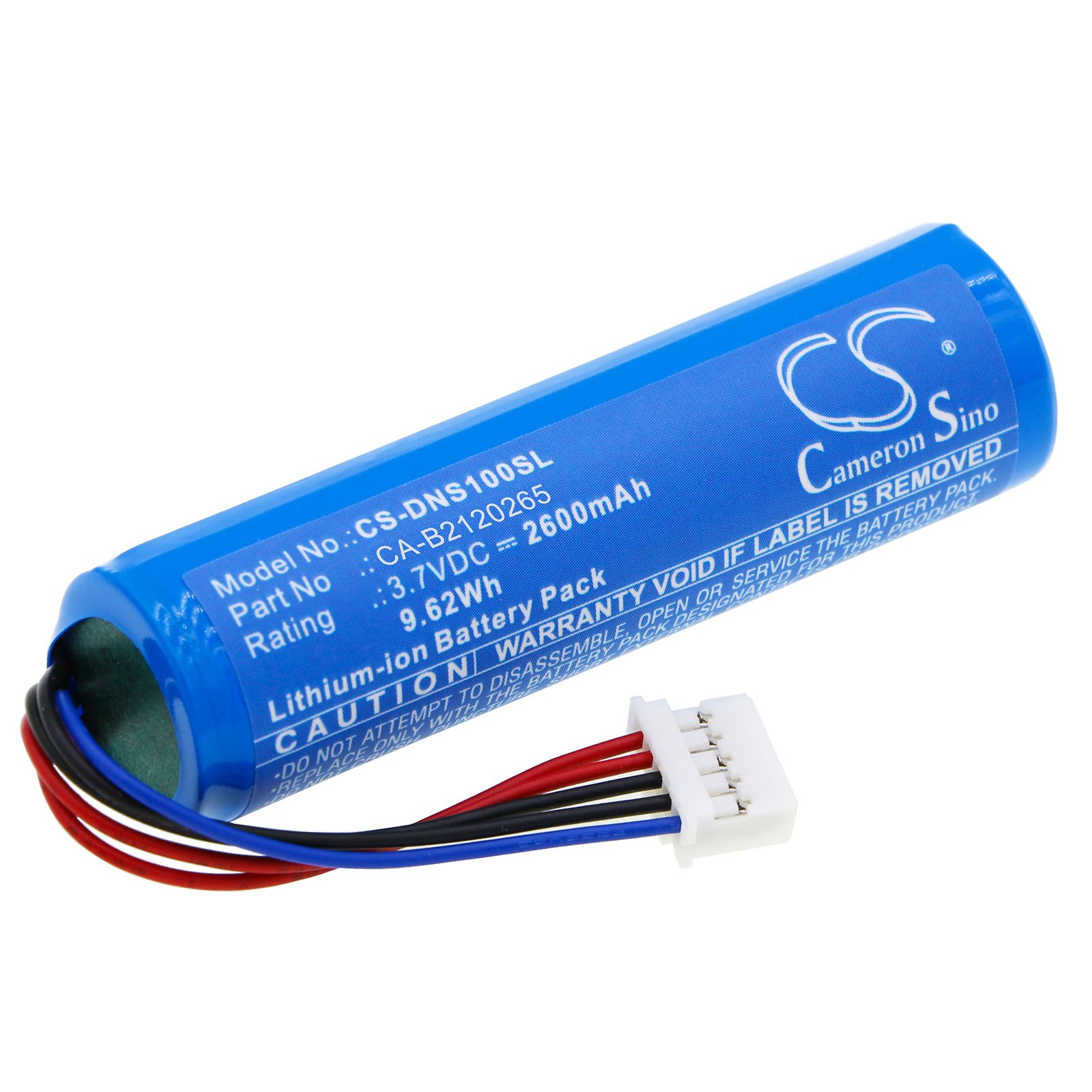 Replacement Denon Envaya Mini Speaker Battery (3.7 Volt, 2600 mAh, Li ...