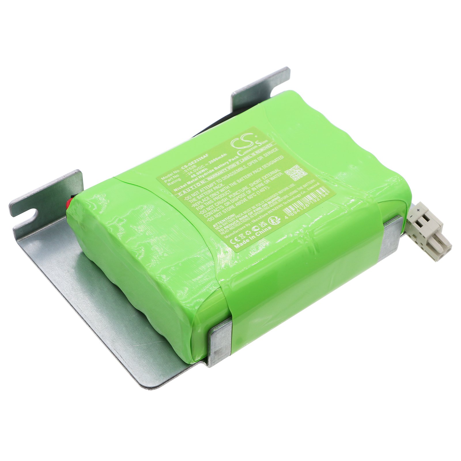 Replacement GEZE 106863 Automatic Door Battery (24 Volt, 2000 mAh, NiMH ...