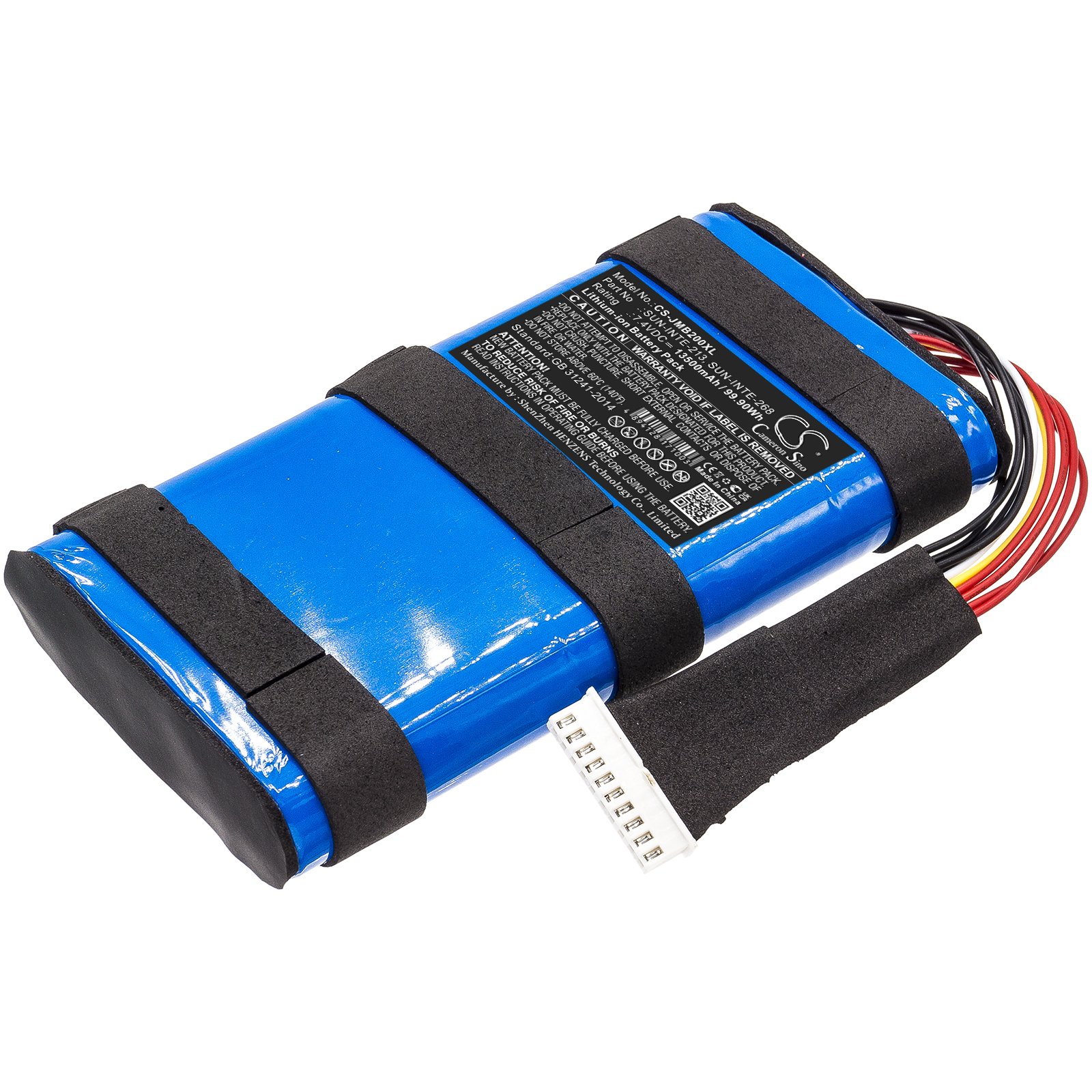 Replacement JBL Boombox 2 Speaker Battery (7.4 Volt, 13500 mAh, Li-Ion ...