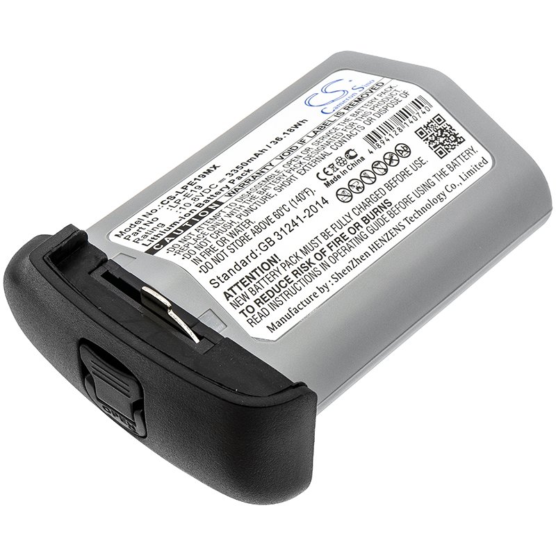 Replacement Canon LP-E19 Camera Battery (10.8 Volt, 3350 mAh, Li-Ion ...