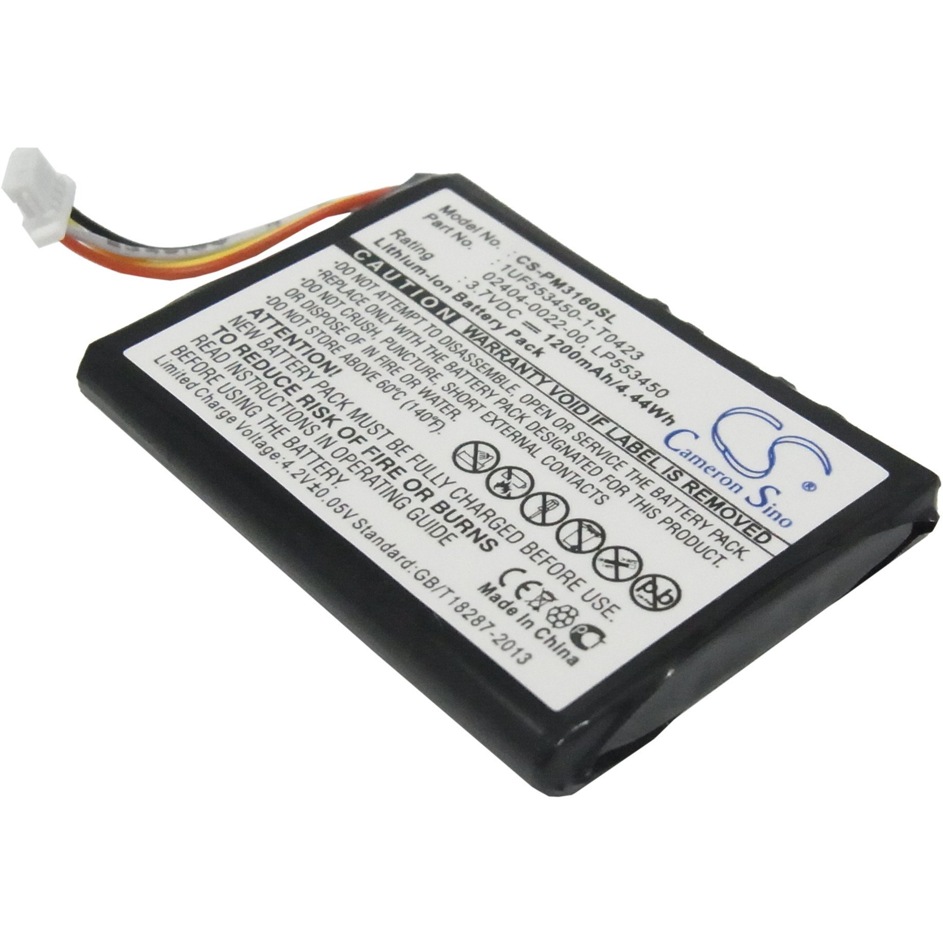 Replacement Flip 02404-0019-00 Camera Battery (3.7 Volt, 1200 mAh, Li ...