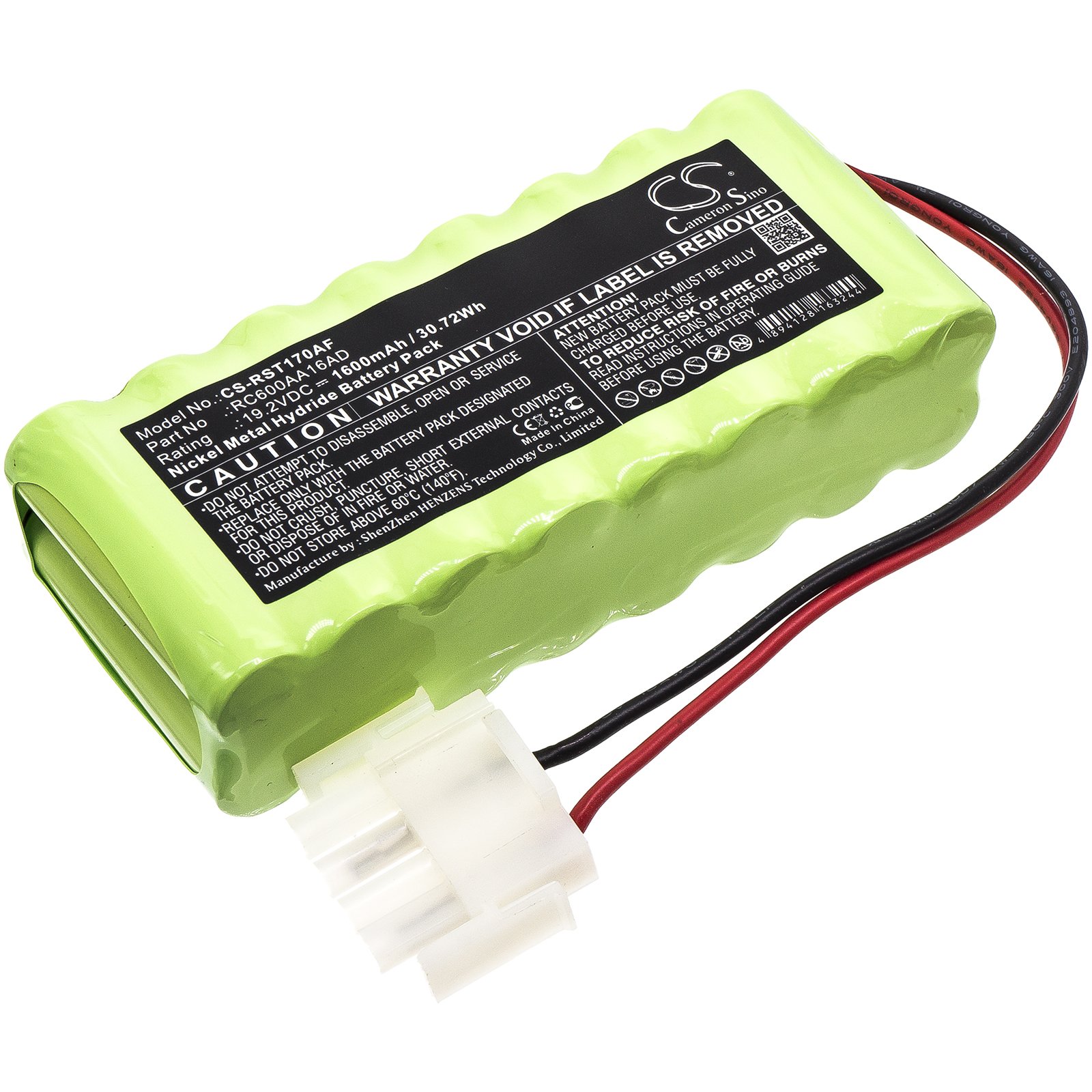 Replacement Record 015.560.000F Automatic Door Battery (19.2 Volt, 1600 ...