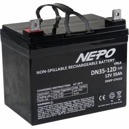 12 Volt 35 Ah AGM Sealed Lead Acid Rechargeable Battery