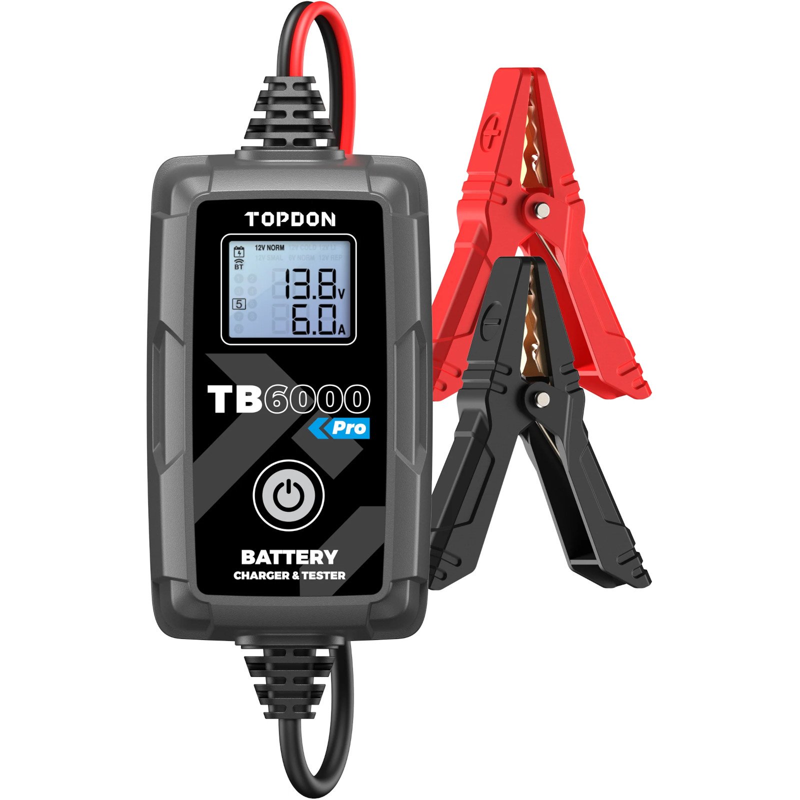 Topdon TB6000Pro: 2-in-1 Battery Charger & Tester – Battery Mart