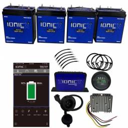 Ionic Lithium 36V 108Ah GC2 LiFePO4 Golf Cart Quadruple Battery Bundle ...