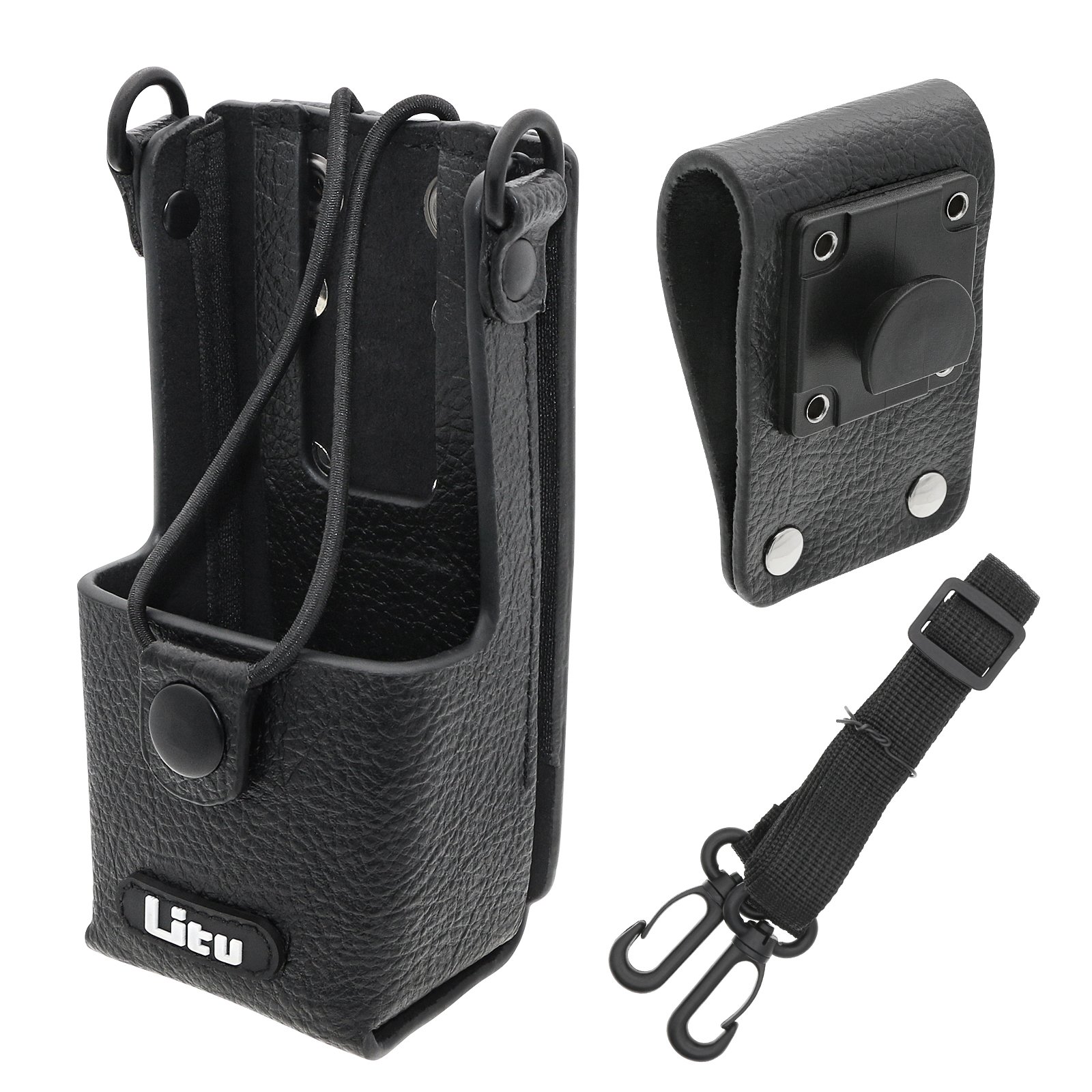 Replacement Motorola DP1400 Two-Way Radio Leather Case | Battery Mart