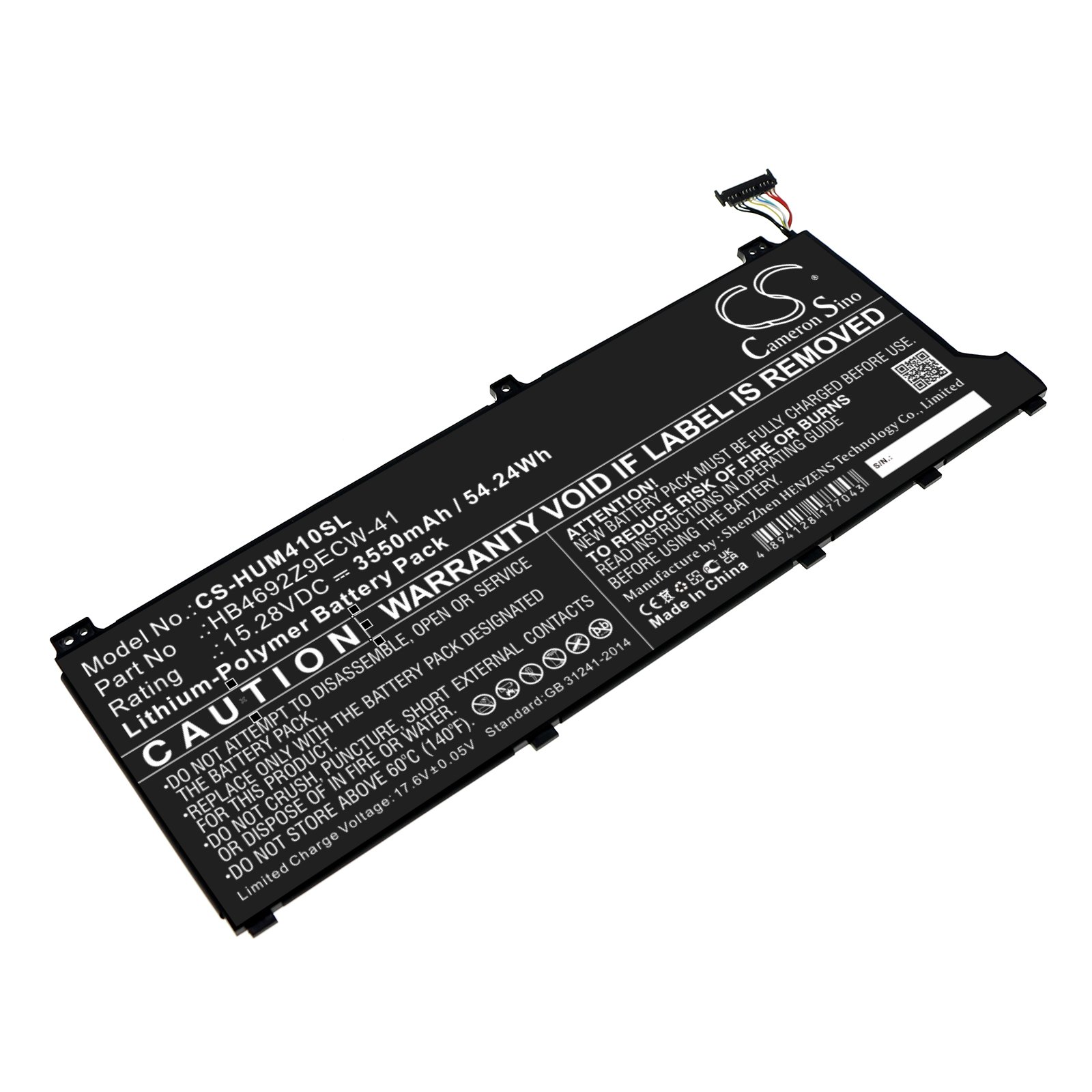 Replacement Huawei HB4692Z9ECW-41 Laptop Battery | Battery Mart
