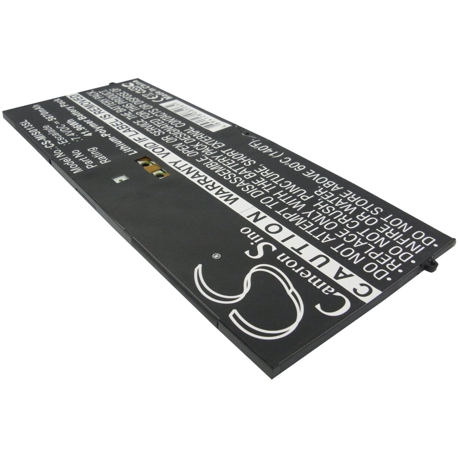 Replacement Microsoft Surface Pro Tablet Battery (7.4 Volt, 5670 mAh ...