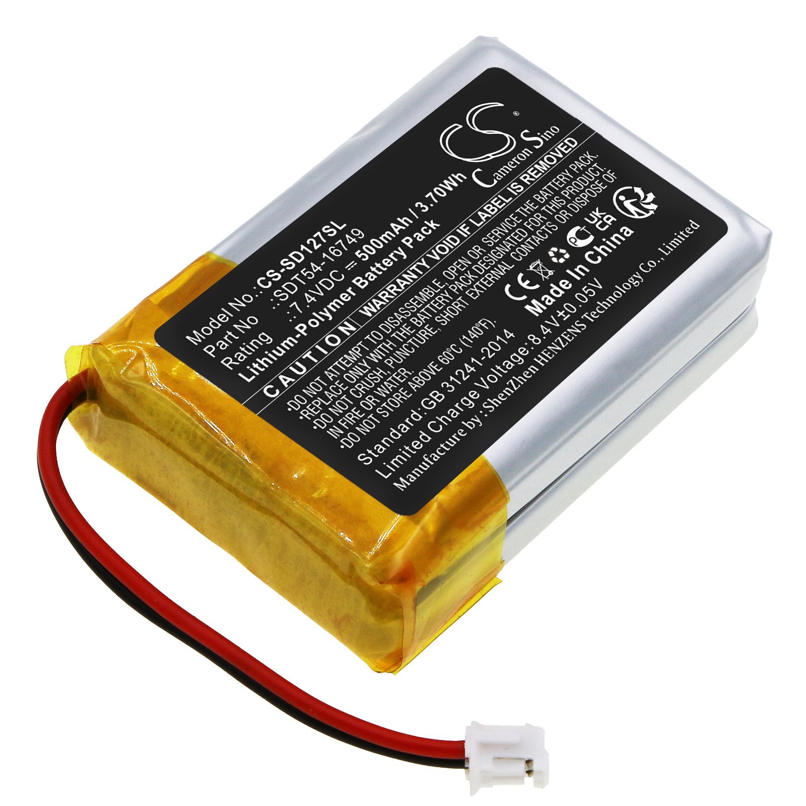 Replacement SportDOG SD-1275 Dog Collar Battery | Battery Mart