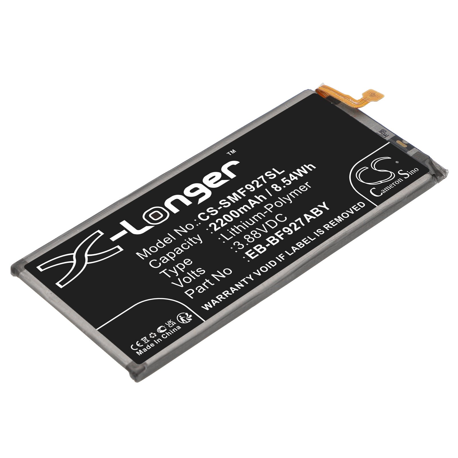 Replacement Samsung Galaxy Z Fold3 Cell Phone Battery (for Sub Battery ...