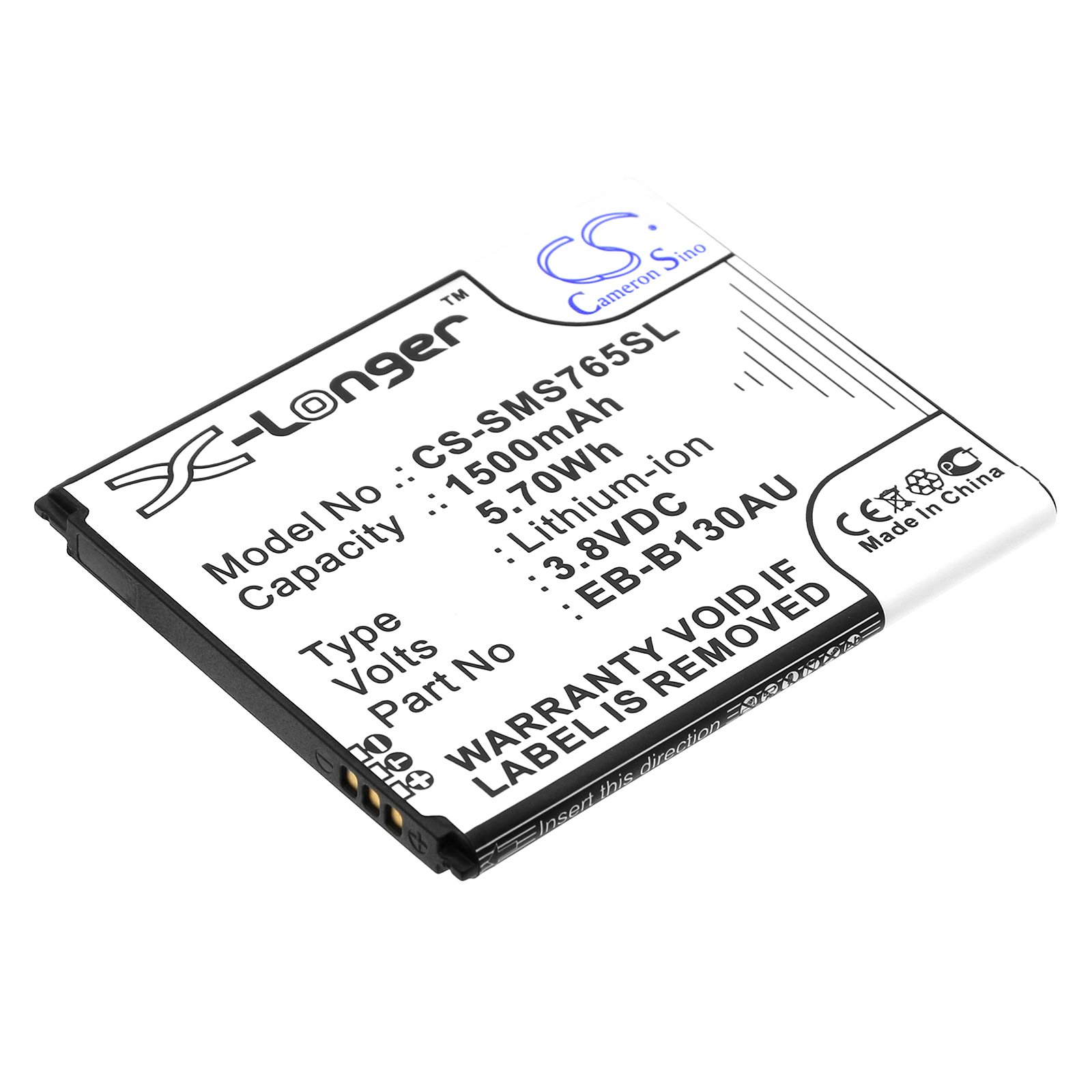 Replacement Samsung Jitterbug Touch 3 Cell Phone Battery (3.8 Volt ...